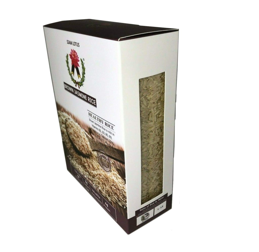 Premium Brown Jasmine Rice – Siam Lotus | Healthy Rice for the World